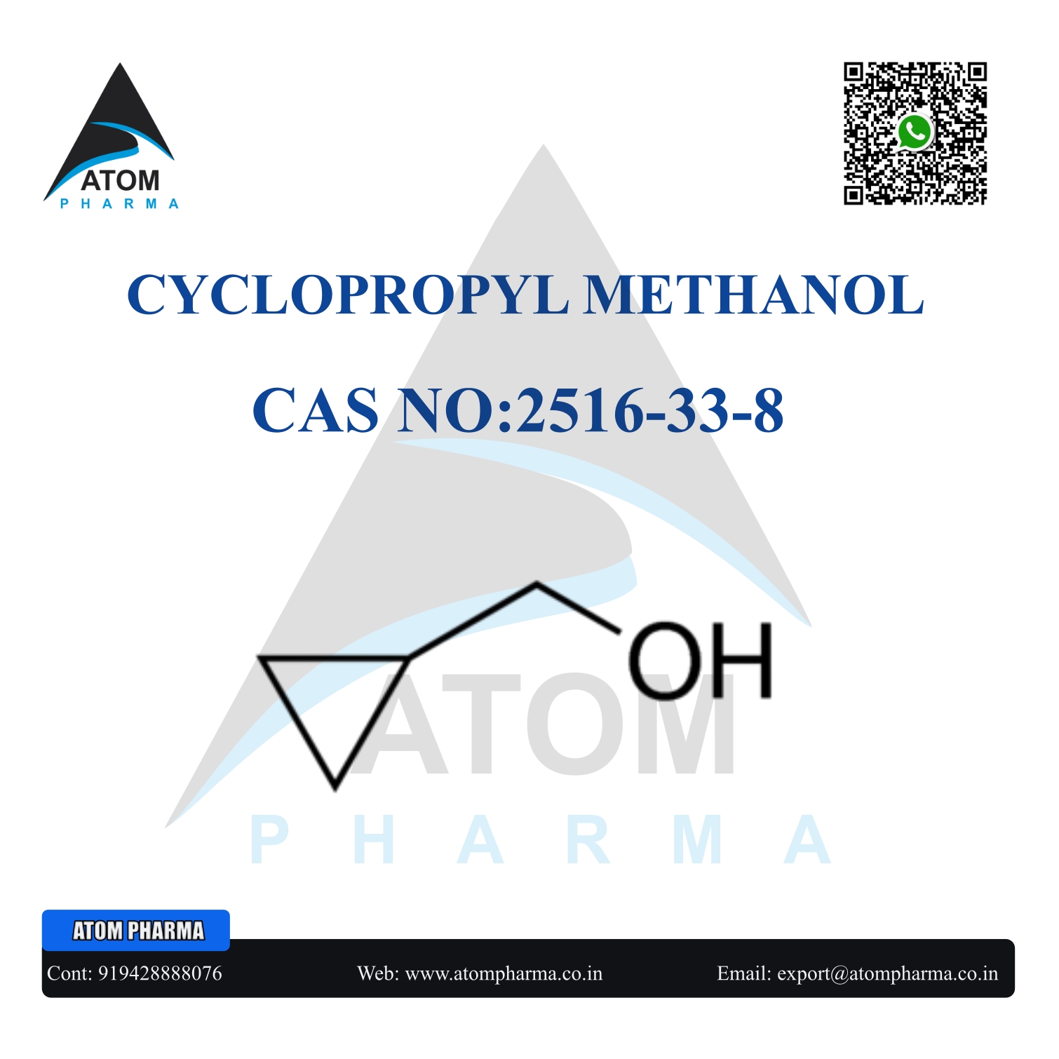 CYCLOPROPYL METHANOL INTERMEDIATE MANUFACTURER ATOMPHARMA